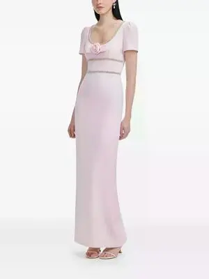 SELF-PORTRAIT Crystal-embellished Dress