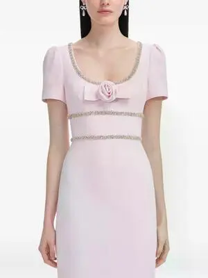 SELF-PORTRAIT Crystal-embellished Dress
