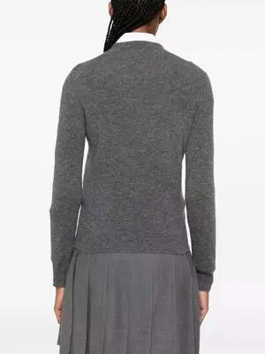 Play Comme Des Garcon Heart Embellished Cardigan