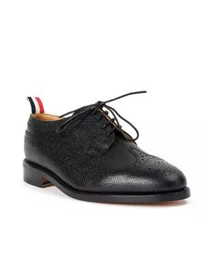 Thom Browne Grain-textured Leather Oxfords
