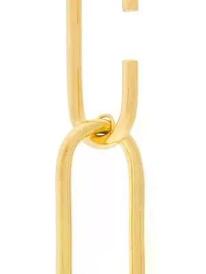 MARIA BLACK Oval Link Earring