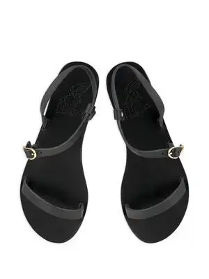 ANCIENT GREEK SANDALS Niove Flat Sandals - Black