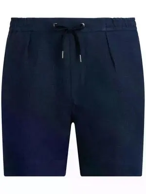 Ralph Lauren Purple Label Linen Shorts - Blue