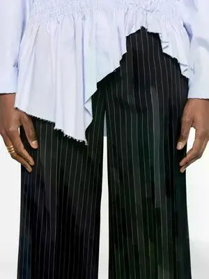 P.a.r.o.s.h Pinstriped Wide-leg Trousers