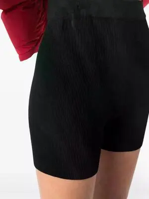 Jacquemus Le Short Arancia Ribbed Biker Shorts