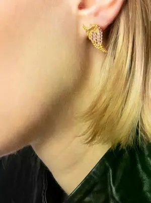 Zadig&Voltaire Rock Stud Earrings - Gold