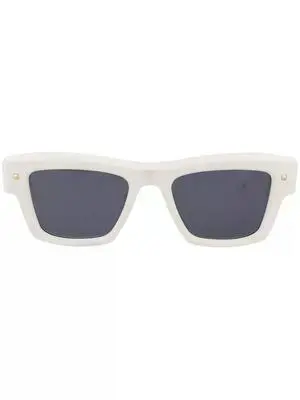 Valentino Garavani Square-frame Sunglasses - White