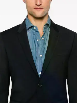 REVERES 1949 Single-breasted Blazer - Blue