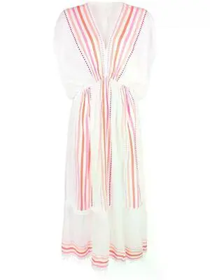 LEMLEM Eshe Stripe-print Dress - Pink