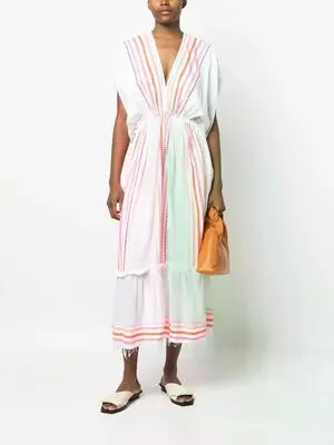 LEMLEM Eshe Stripe-print Dress - Pink