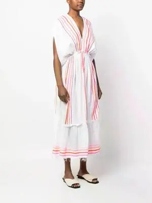 LEMLEM Eshe Stripe-print Dress - Pink