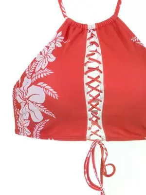 AMIR SLAMA Printed Bikini Set
