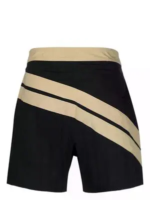 Palm Angels Diagonal-stripe Swim Shorts