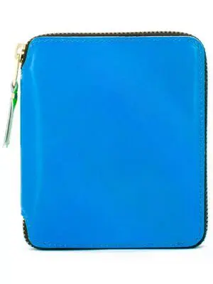Comme Des Garçons All-around Zip Wallet - Blue