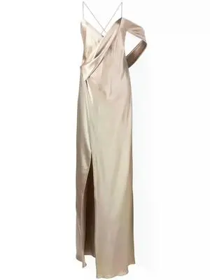 Michelle Mason Cowl Neck Evening Dresses