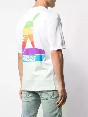 PALACE Jobsworth Logo-print T-shirt - White