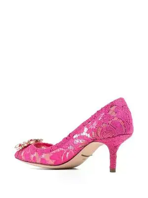 Dolce & Gabbana Bellucci Rainbow Lace Pumps