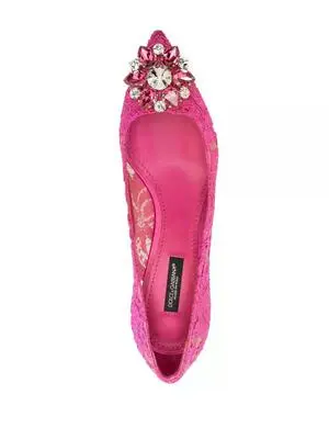 Dolce & Gabbana Bellucci Rainbow Lace Pumps
