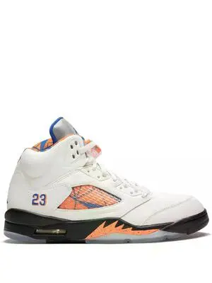 JORDAN Air 5 Retro International Flight Sneakers - White