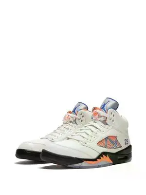 JORDAN Air 5 Retro International Flight Sneakers - White