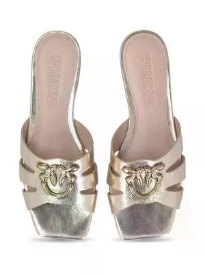 Pinko Love Birds-motif Sandals