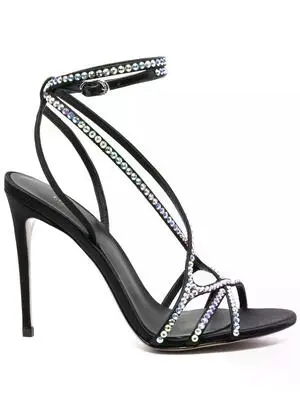 LE SILLA Belen 105mm Crystal-embellished Sandals