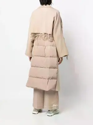 Goen.j Double-faced Fringed Coat