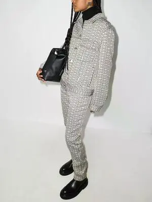 Givenchy 4g Jacquard Denim Jacket