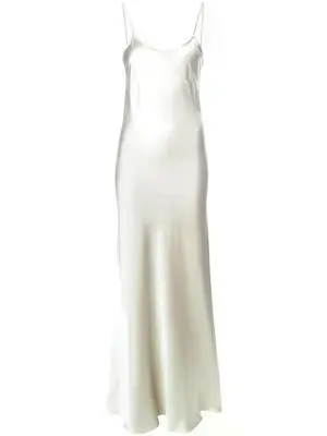 Voz Liquid Slip Dress - Grey