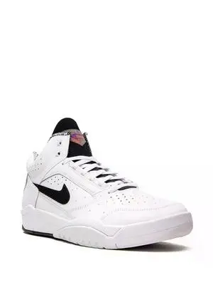 Nike Air Flight Lite Mid-top Sneakers - White
