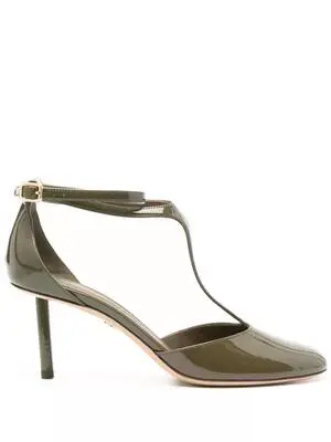 FERRAGAMO 75mm Patent Leather Pumps