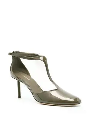 FERRAGAMO 75mm Patent Leather Pumps