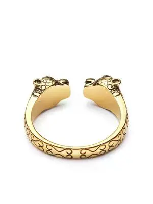 NIALAYA JEWELRY Panther Polished Ring