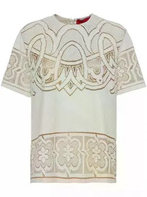 La DoubleJ Lacey House Embroidered T-shirt