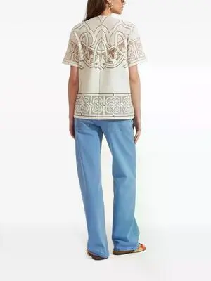 La DoubleJ Lacey House Embroidered T-shirt
