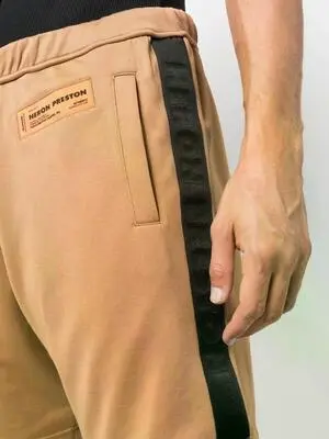 Heron Preston Logo-patch Deck Shorts - Black