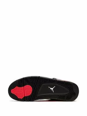 JORDAN 4 Retro "red Thunder" Sneakers - Black