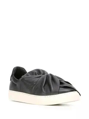 Ports 1961 Knotted Leather Sneakers