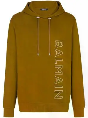 Balmain Drawstring Sweatshirts Hoodies For Men