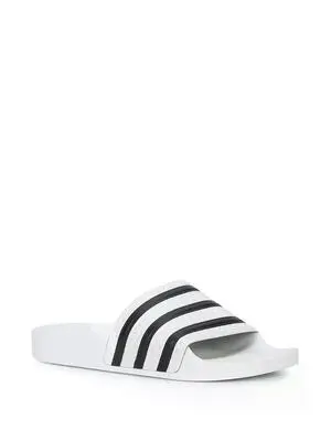 Adidas Adilette Slides - White