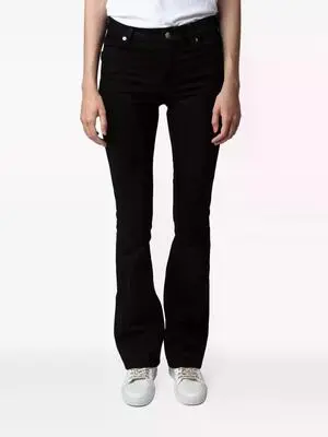 Zadig&Voltaire Eclipse Bootcut Jeans - Black