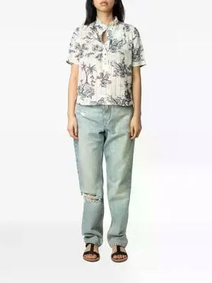Zadig&Voltaire Topher Printed Shirt