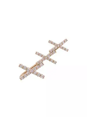 ALINKA 18kt Rose Gold Katia Diamond Left Ear Cuff - Metallic