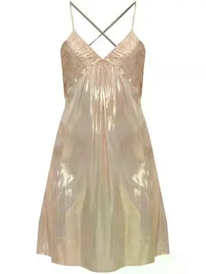 Zadig&Voltaire Metallic-effect Mini Dress