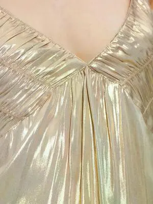 Zadig&Voltaire Metallic-effect Mini Dress