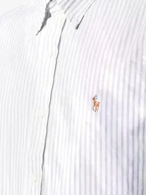Polo Ralph Lauren Striped Button-down Shirt - Grey