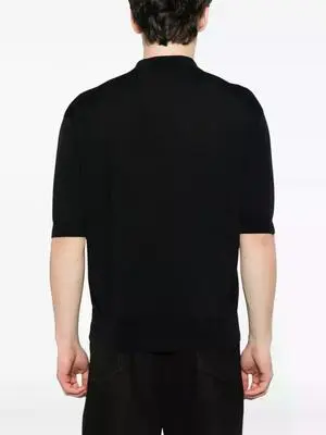 LARDINI Knitted Polo Shirt