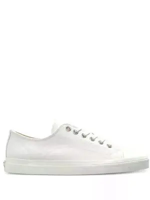 Moschino Logo-patch Sneakers - White