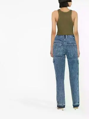 MARANT ETOILE Vayoneo Cargo Jeans - Blue