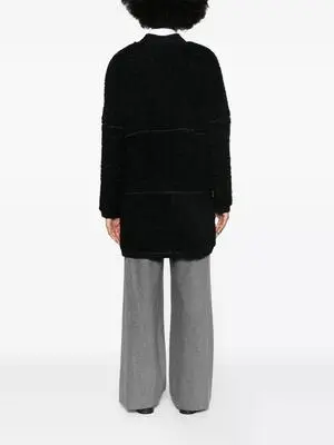 Giorgio Armani Long Bouclé Cardigan-coat